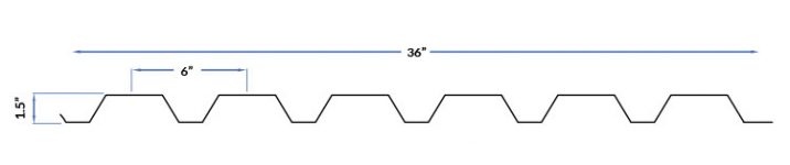6" Box Rib Panel - Maxton Panels