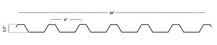 6" Box Rib Panel - Maxton Panels